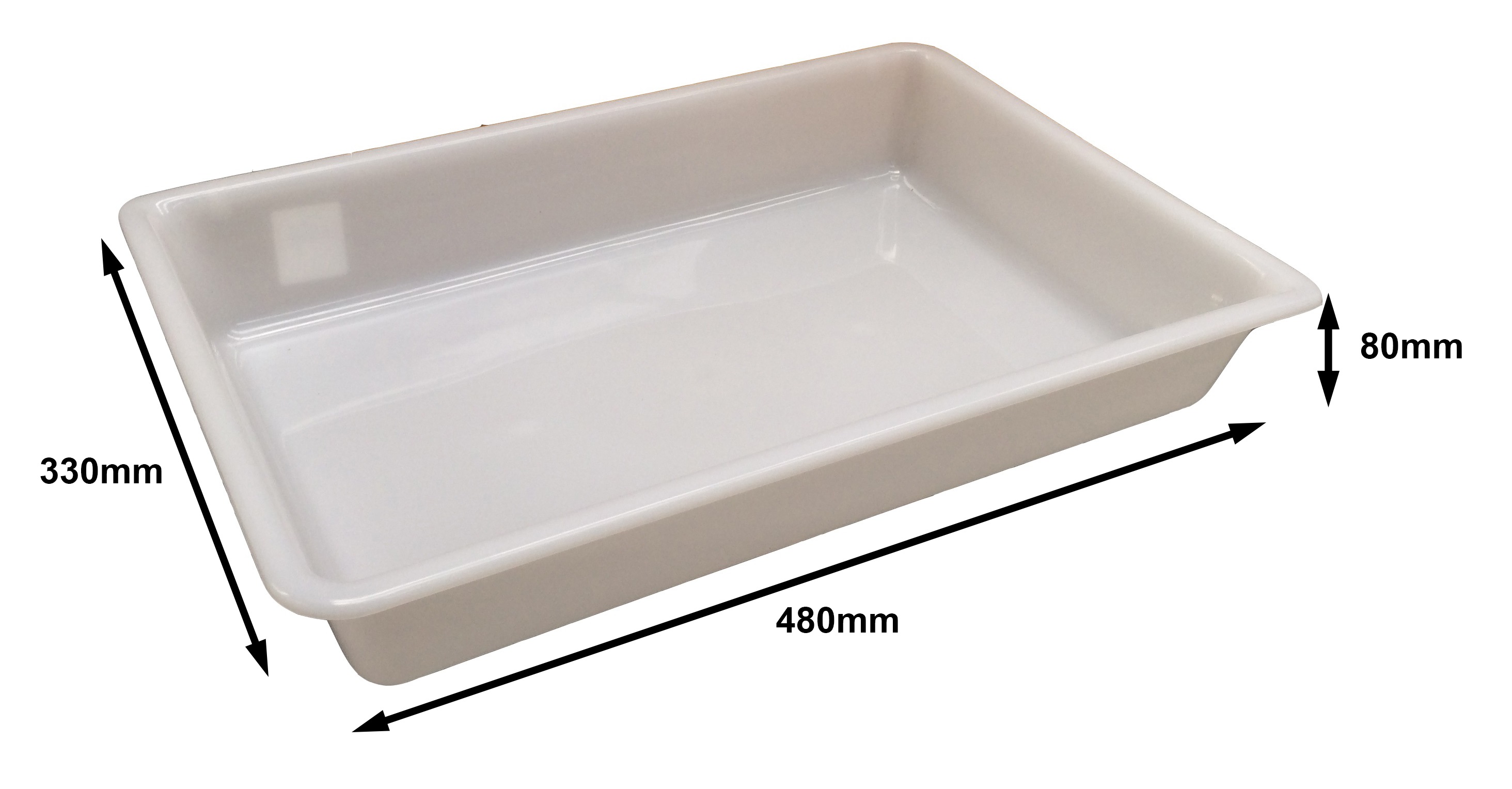 8 Litre Food Grade Plastic Nesting Tray | Solent Plastics