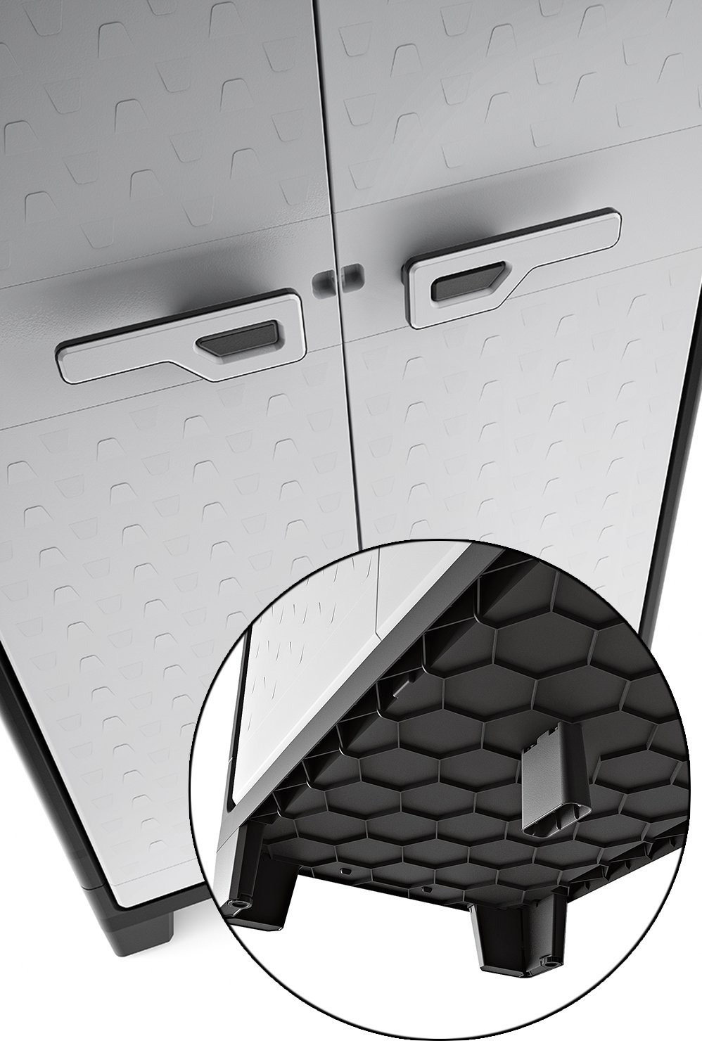 Titan Tall Water Resistant Outside Storage Cabinet | Solent Plastics