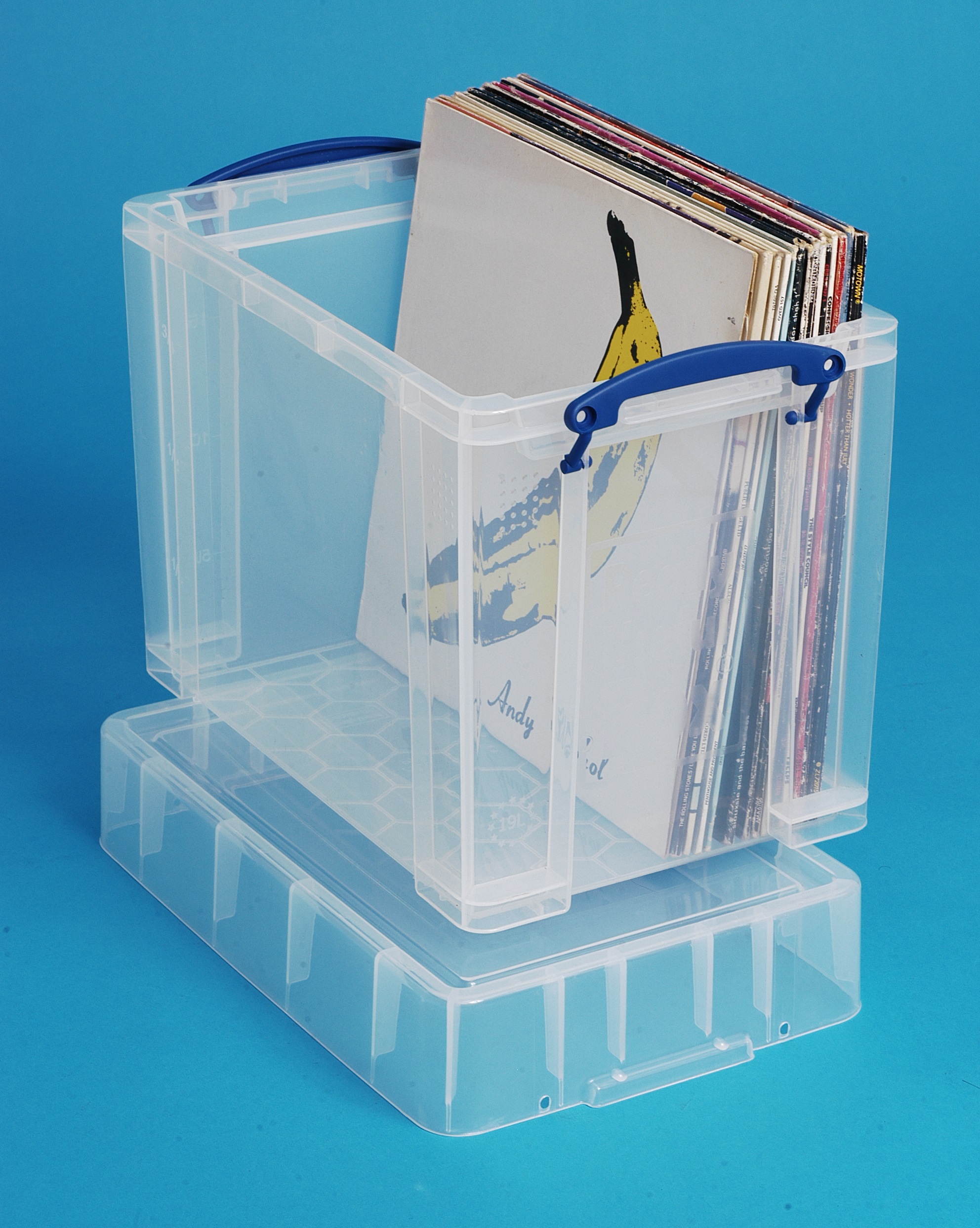 19 Ltr XL Clear Really Useful Plastic Storage Box | Solent Plastics