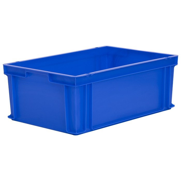 43.8 Ltr Coloured Euro Plastic Stacking Container | Solent Plastics