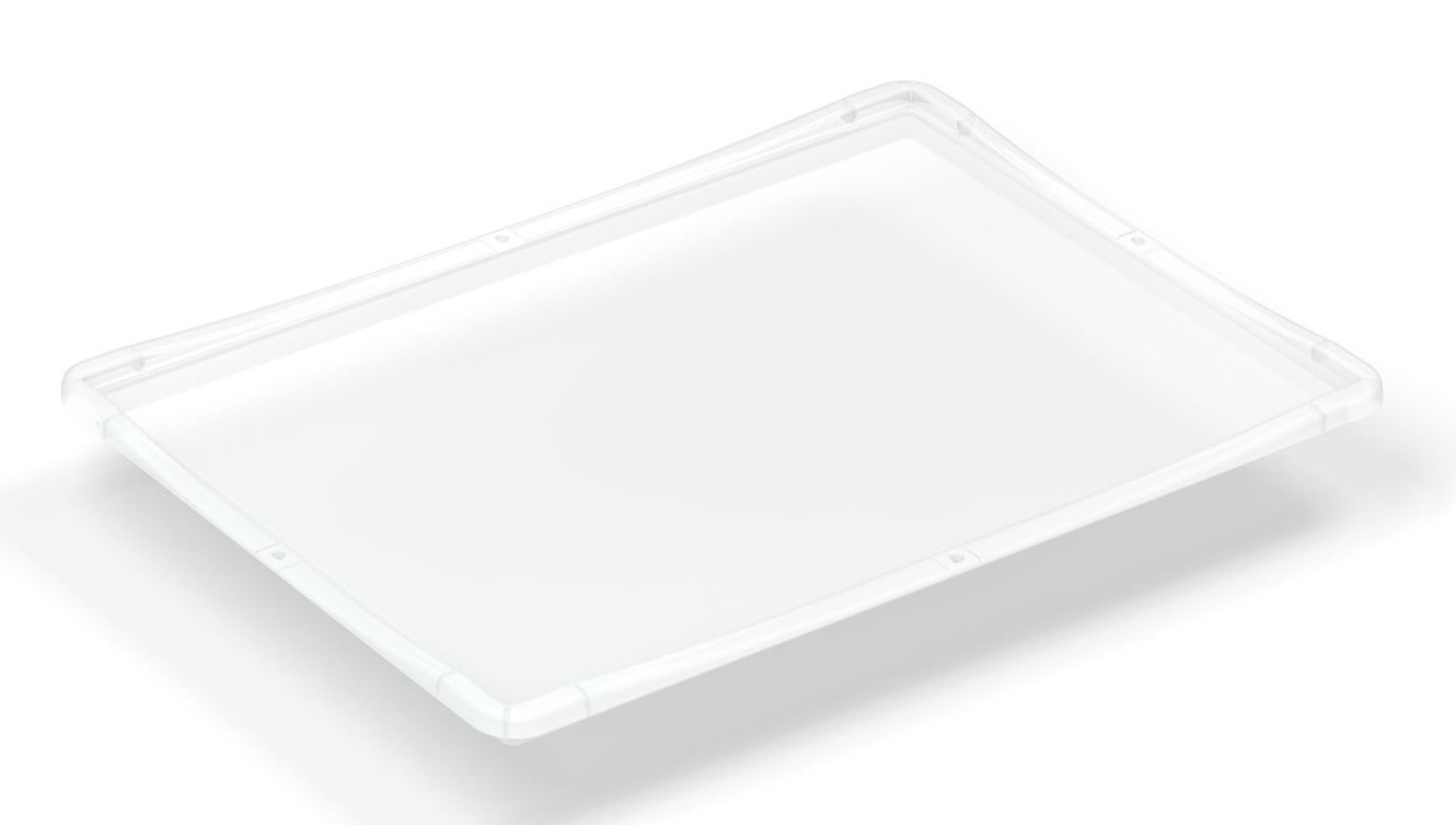 7 Litre Euronorm Clear Stacking Container Pizza Dough Tray | Solent ...