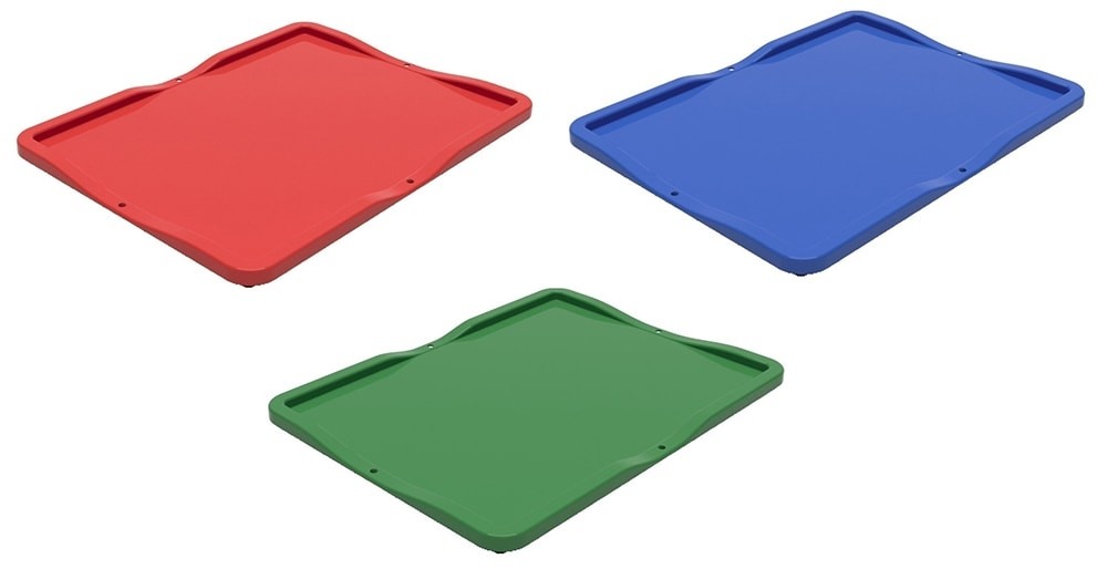 7 Litre Euronorm Colour Stacking Container Pizza Dough Tray | Solent ...