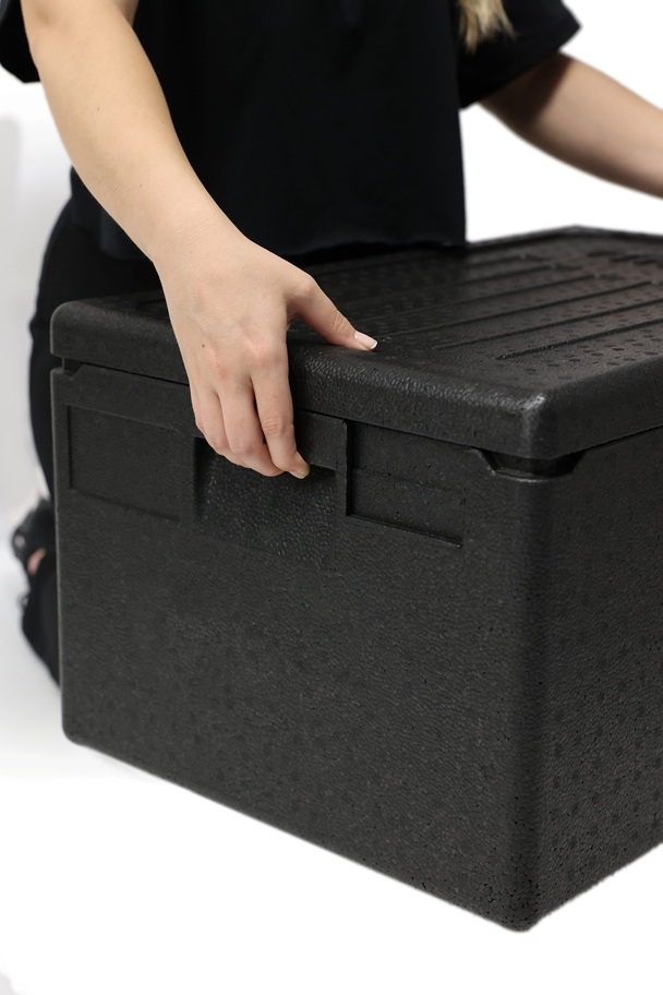 53 Litre Thermo Insulated Transportation Euro Container | Solent Plastics
